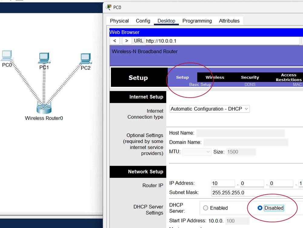 How to Configure a Wireless Network in Packet Tracer