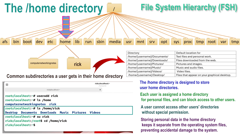 Linux File System Hierarchy Explained